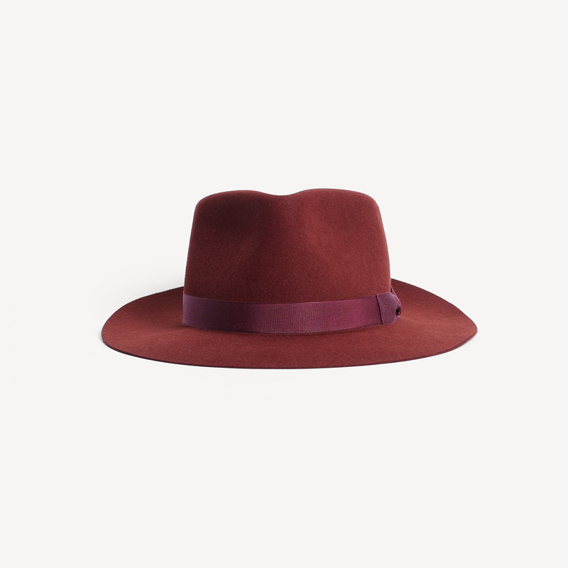 Adeney Fedora Hat - Chesnut
