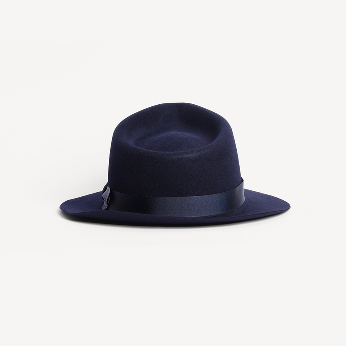 Adeney Fedora Hat - Navy