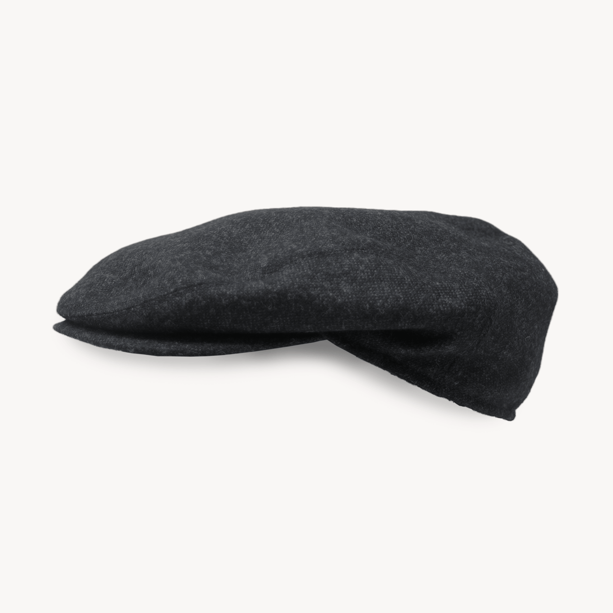 Slim Cap - Anthracite Melange Wool